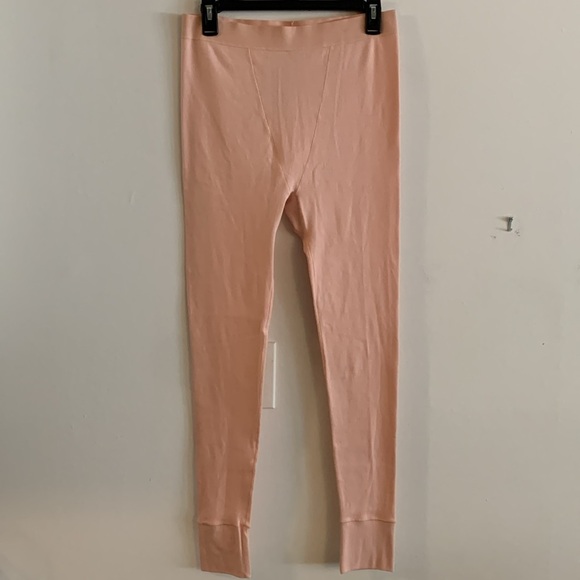 SKIMS | Pants & Jumpsuits | Skims Pointelle Logo Leggings Quartz Size ...
